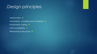 software Design in software engineering1 | PPT