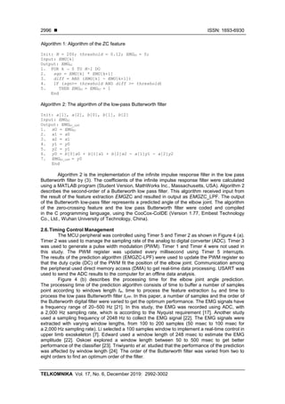 Embedded system for upper-limb exoskeleton based on electromyography control | PDF