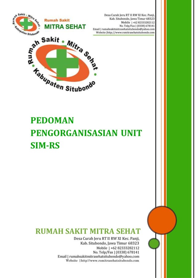 361224328 pedoman-pengorganisasian-sim-rs | PDF