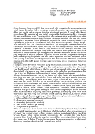 361224328 pedoman-pengorganisasian-sim-rs | PDF