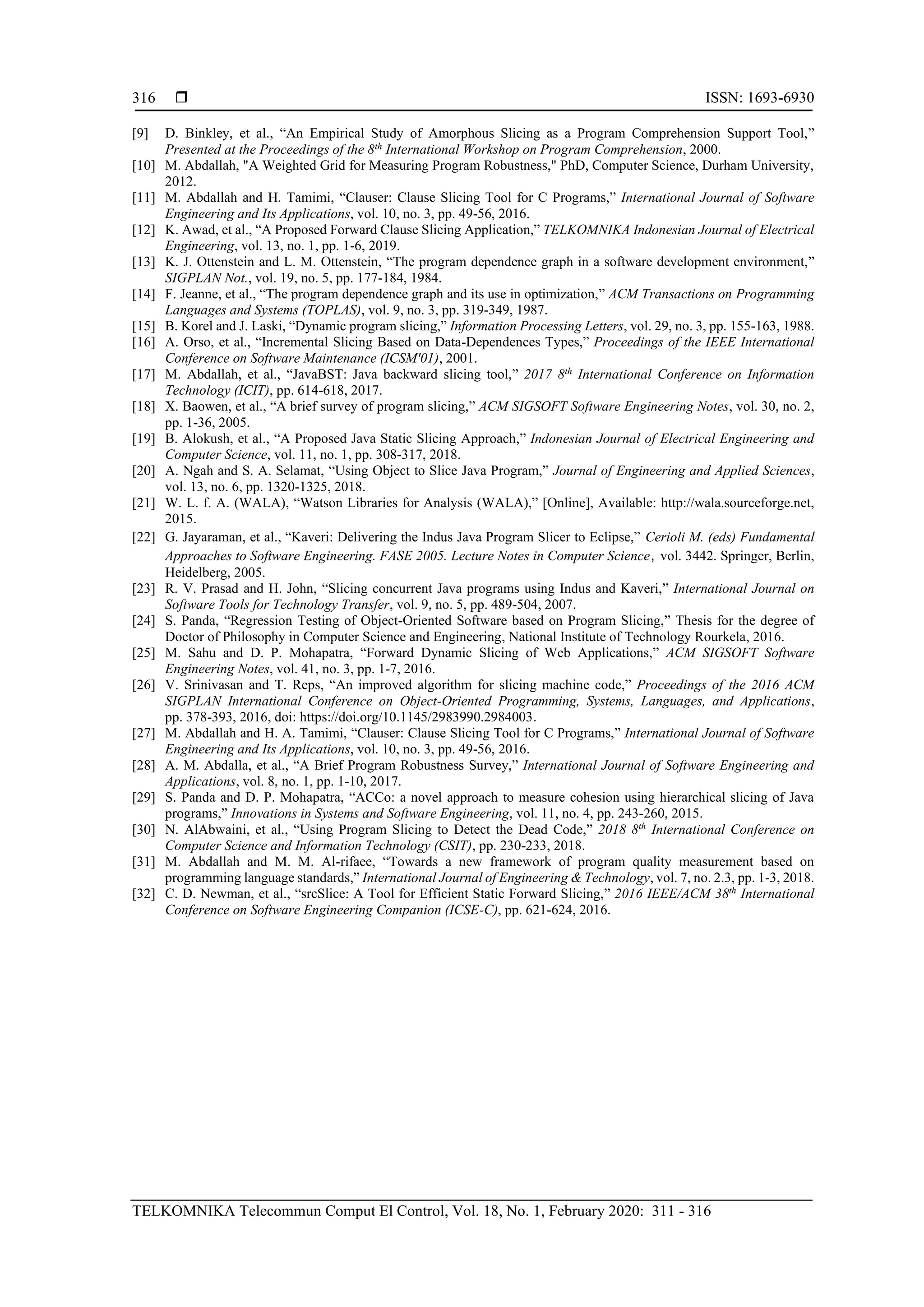 A proposed java forward slicing approach | PDF