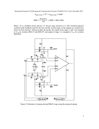 A 10-bit, 200MS/s CMOS Pipeline ADC using new shared opamp architecture ...