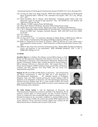 DESIGN AND VLSIIMPLEMENTATION OF ANTICOLLISION ENABLED ROBOT PROCESSOR ...