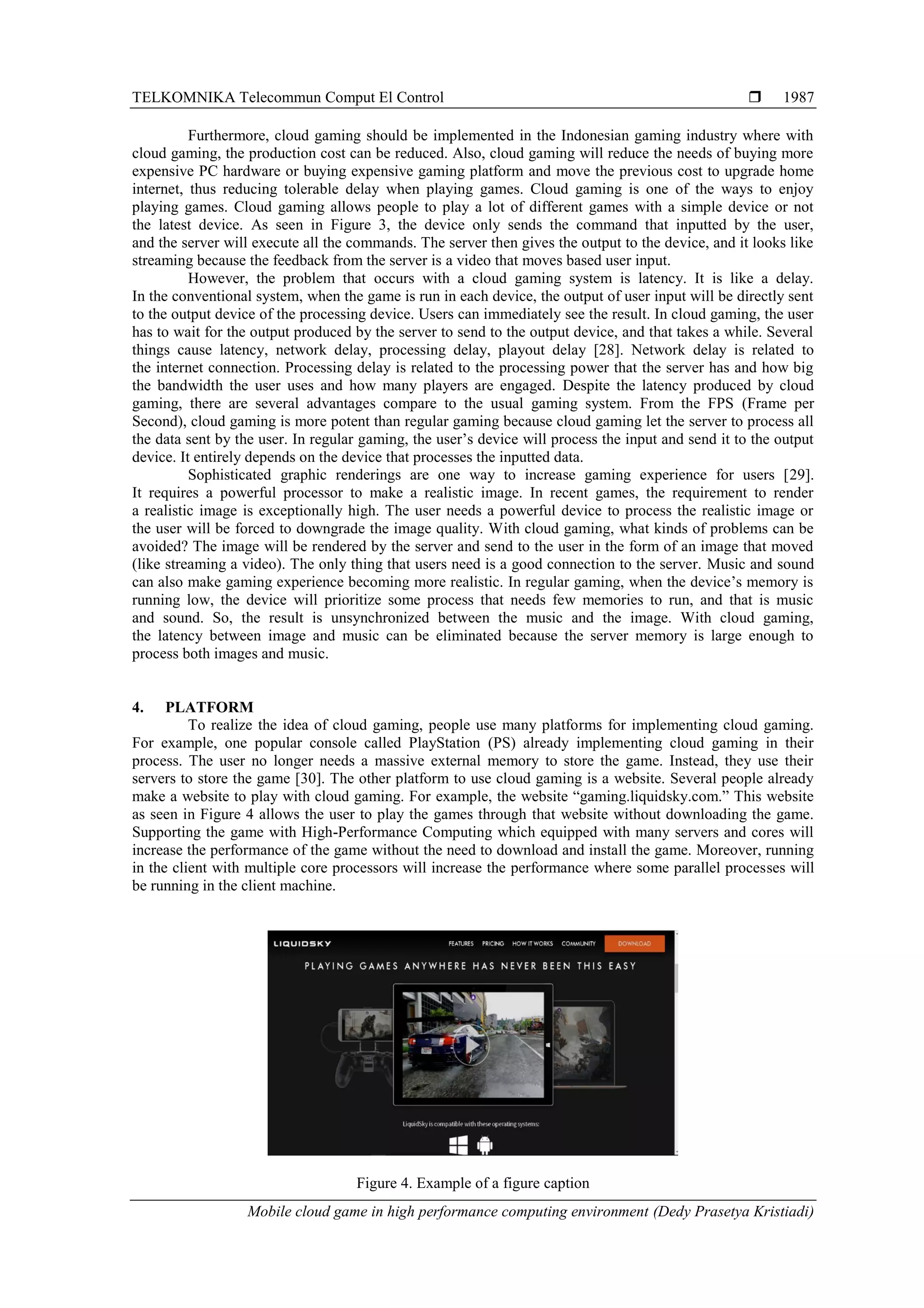 Mobile cloud game in high performance computing environment | PDF | Computing | Technology ...