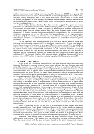 Mobile cloud game in high performance computing environment | PDF | Computing | Technology ...