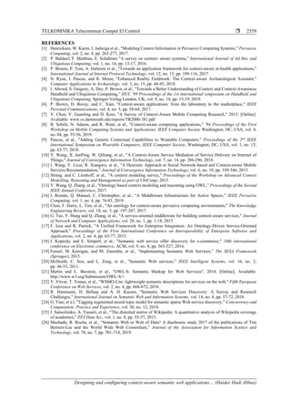 Designing and configuring context-aware semantic web applications | PDF