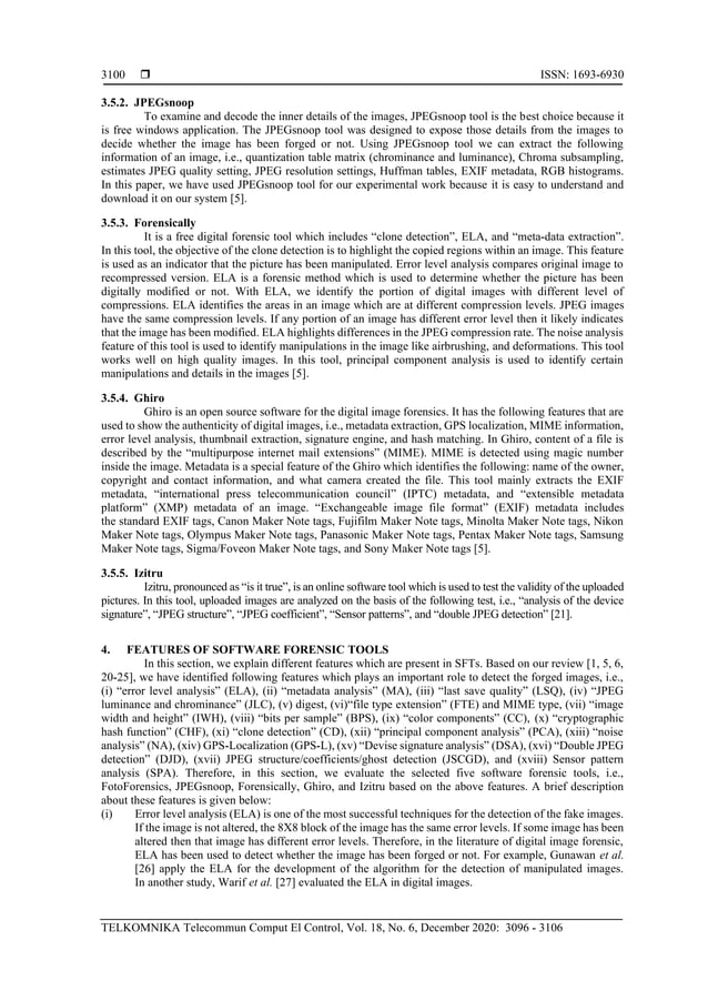 Classification and evaluation of digital forensic tools | PDF