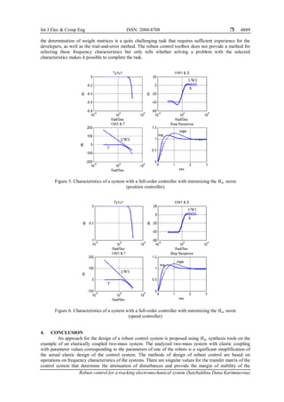 Robust control for a tracking electromechanical system | PDF | Radio Control | Hobbies & Interests