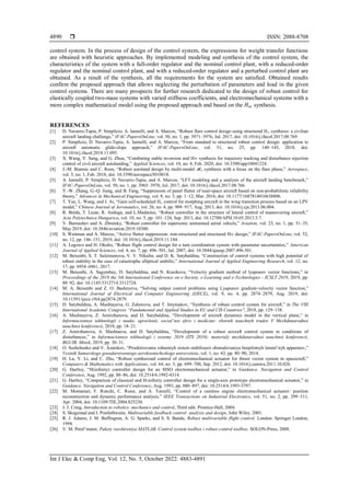 Robust control for a tracking electromechanical system | PDF | Radio ...