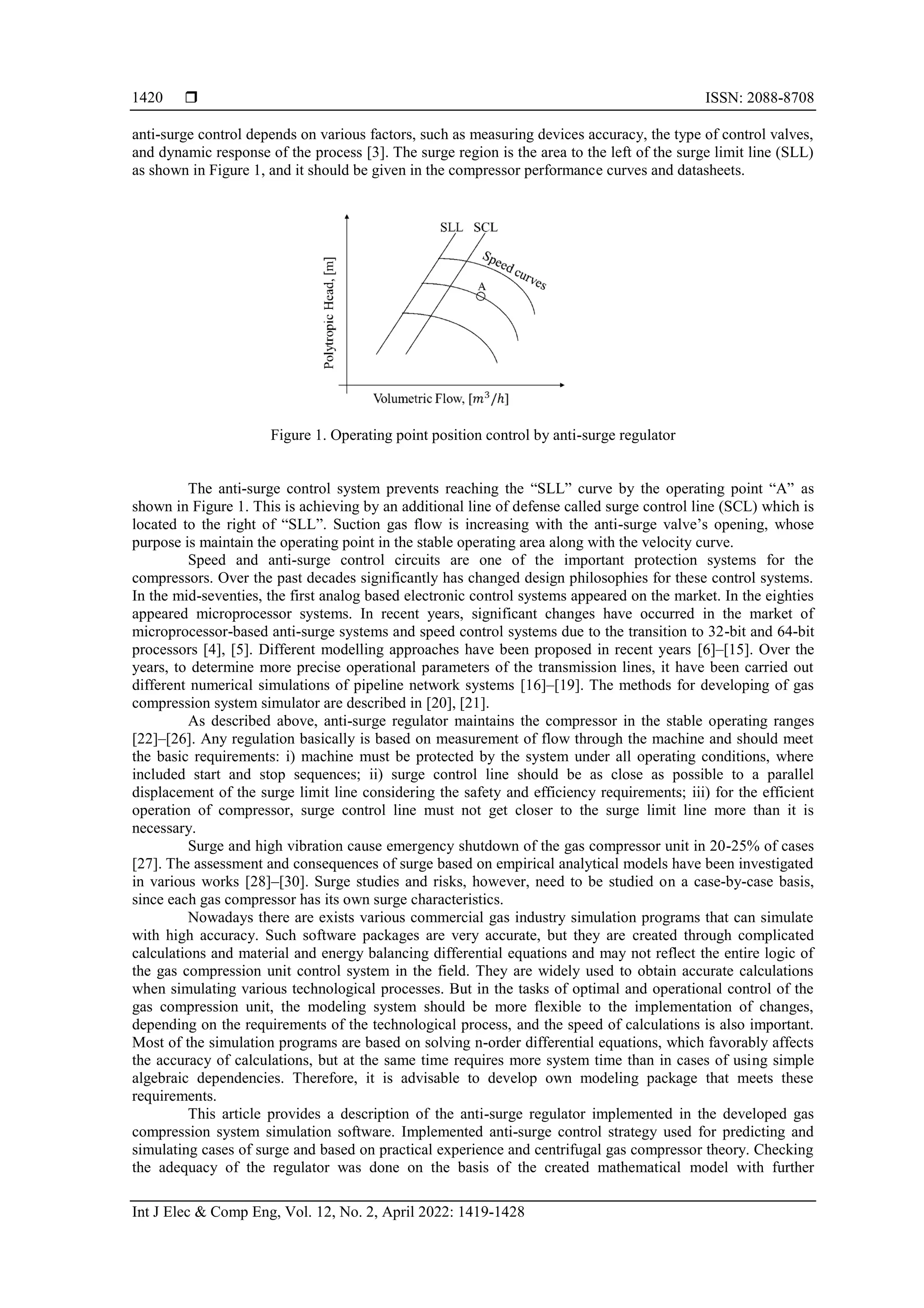 Centrifugal compressor anti-surge control system modelling | PDF