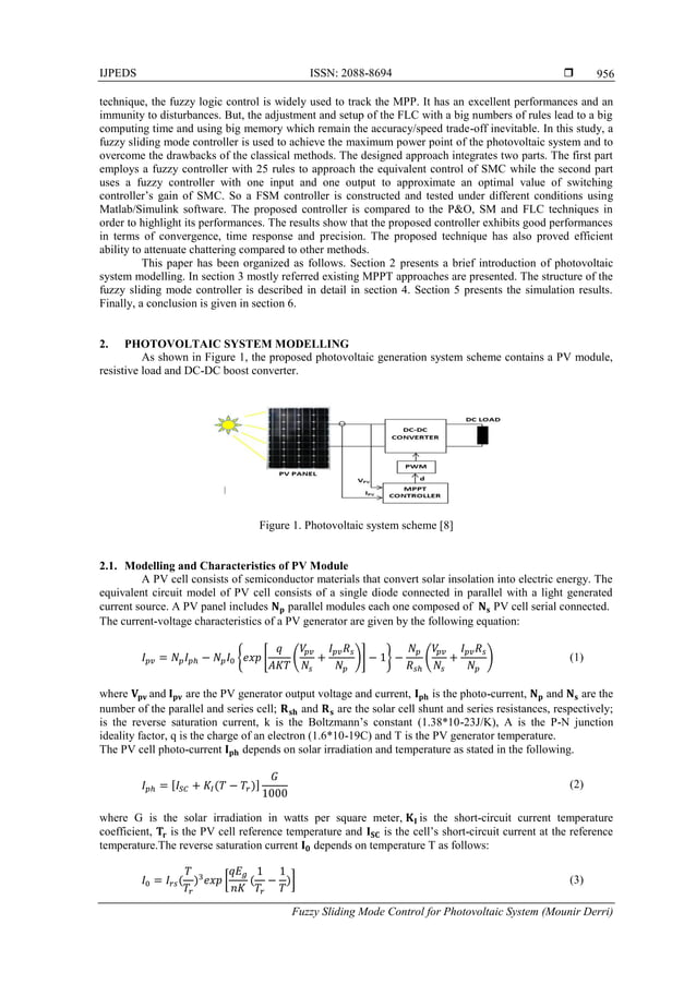 Fuzzy Sliding Mode Control for Photovoltaic System | PDF