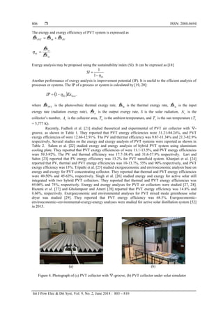 R&D of Photovoltaic Thermal (PVT) Systems: an Overview | PDF