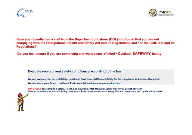 SAFEWAY SAFETY CONSULTANCE - Copy (2) | PPT