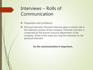 Communication Skills | PPTX
