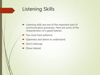 Communication Skills | PPT