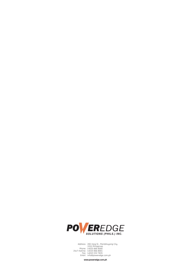 Poweredge Complete Profile 2015 | PDF