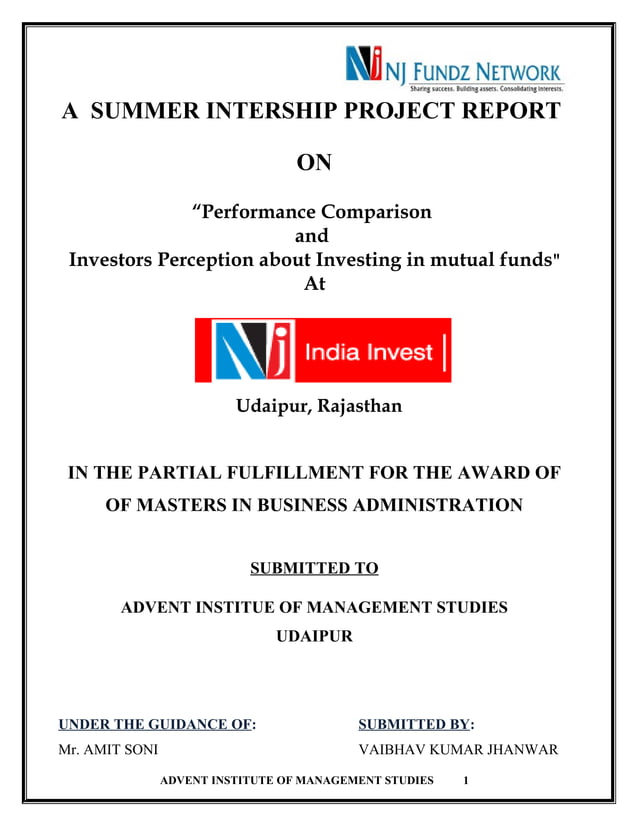 36244864 performance-comparison-and-investors-perception-about ...