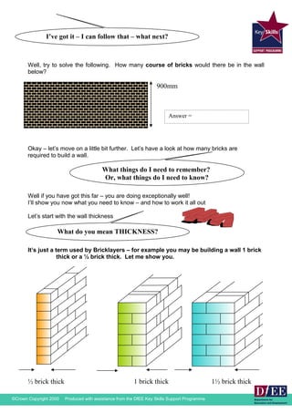 36296898 brickwork-calculating-quantities-of-brick | DOC
