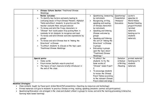 Lesson Plan 20151009-Donald TANG | PPT