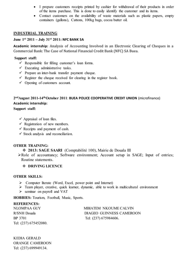 complete CV | DOCX