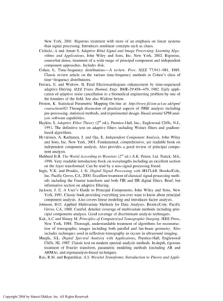 36324442 biosignal-and-bio-medical-image-processing-matlab-based-applications-john-l-semmlow | PDF