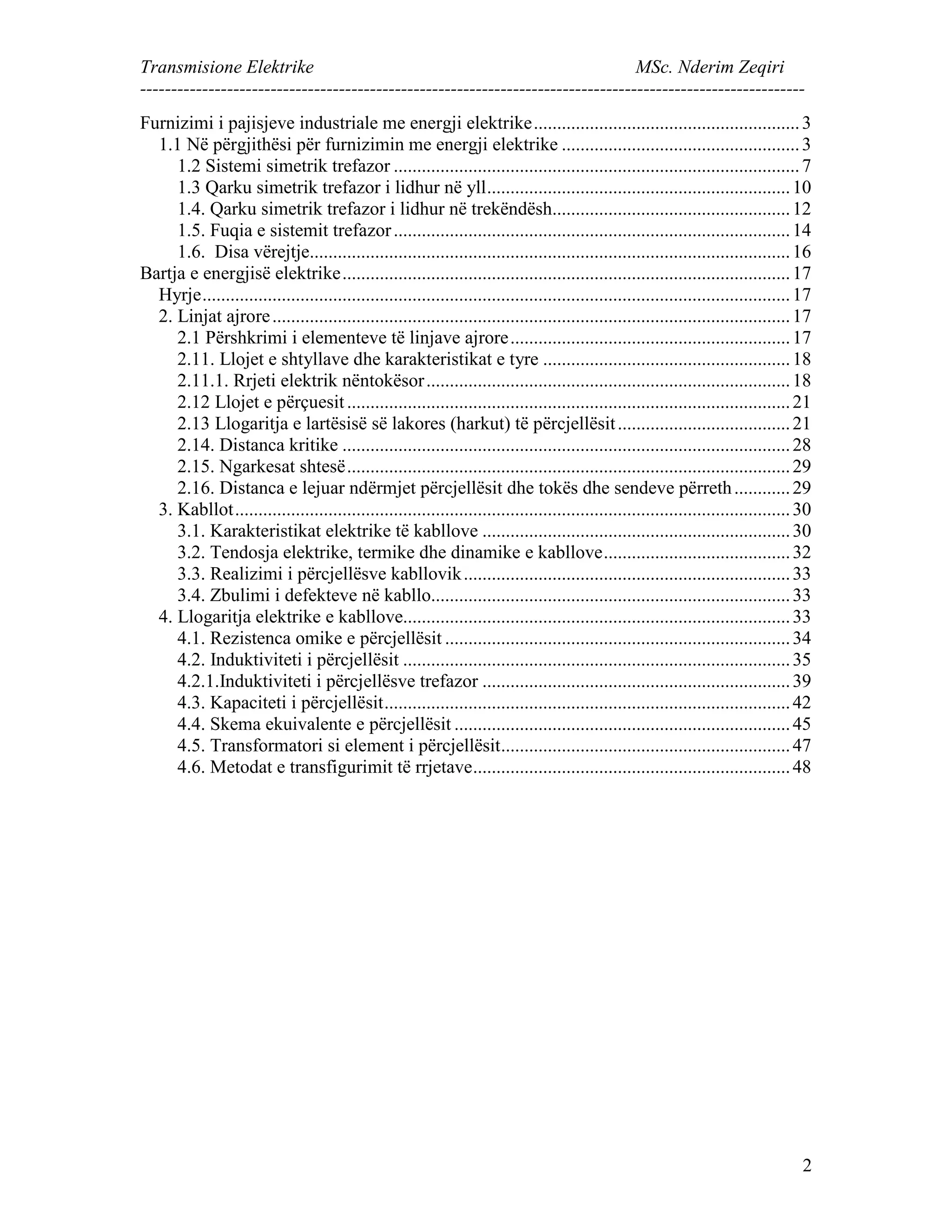 36342713 transmisione-elektrike | PDF