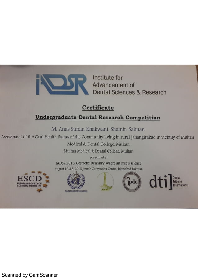 Research Certificate | PDF