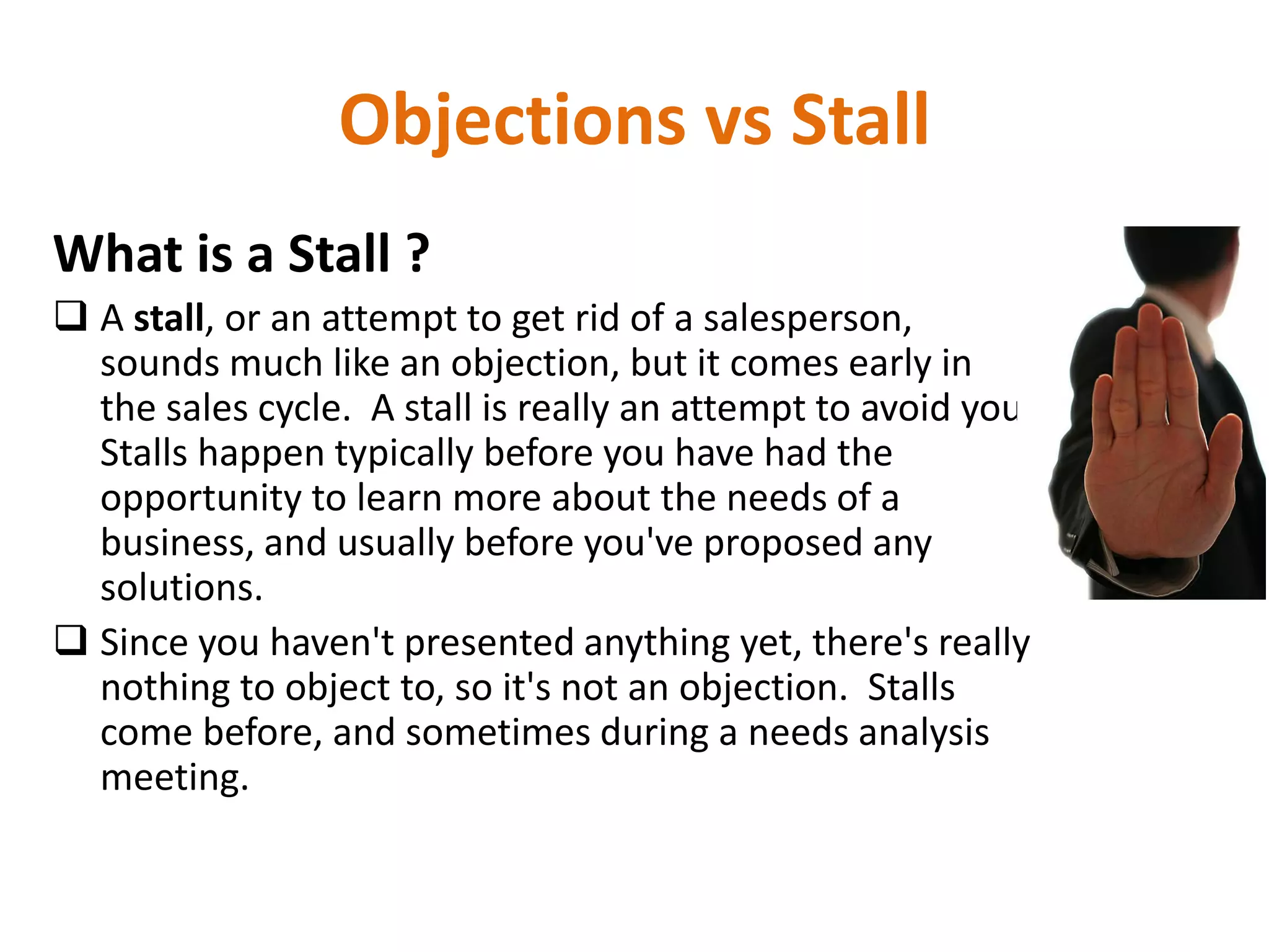 Overcoming Objections- final | PDF