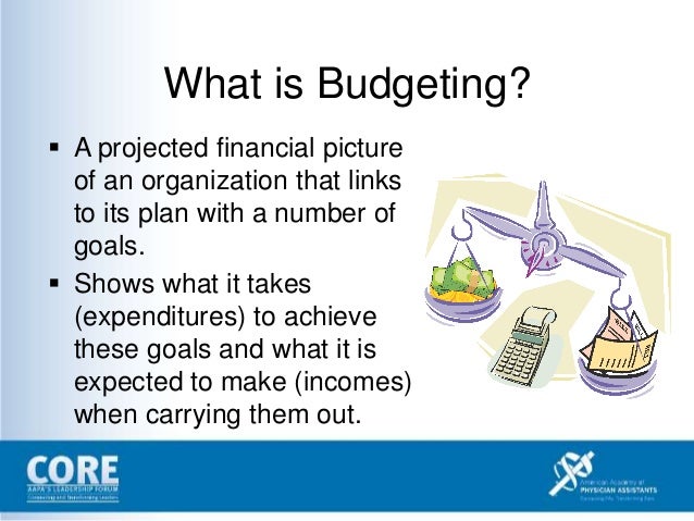 CORE budgeting Basics PPT