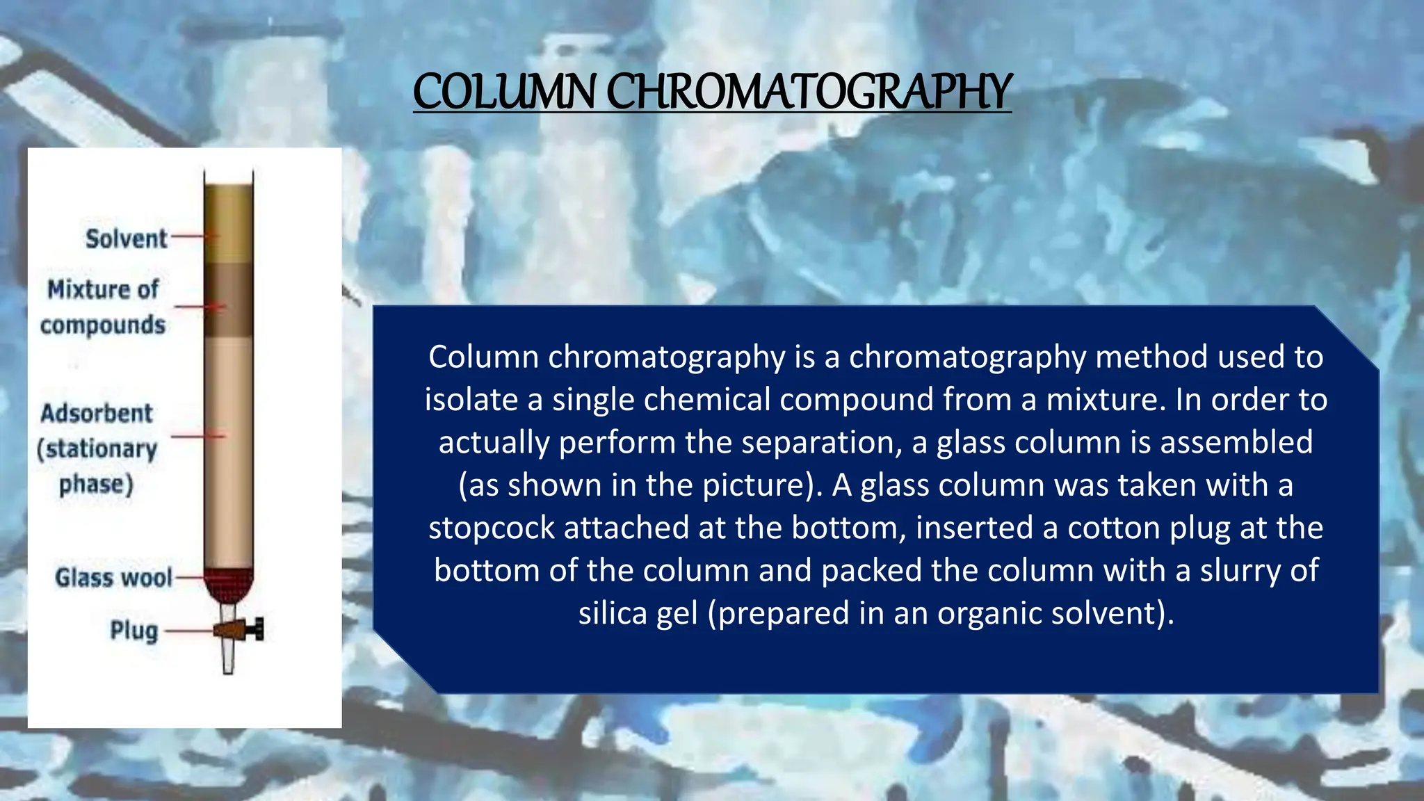 Column Chromatography technique presentation.pptx