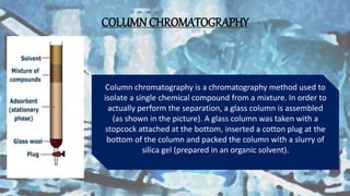 Column Chromatography technique presentation.pptx