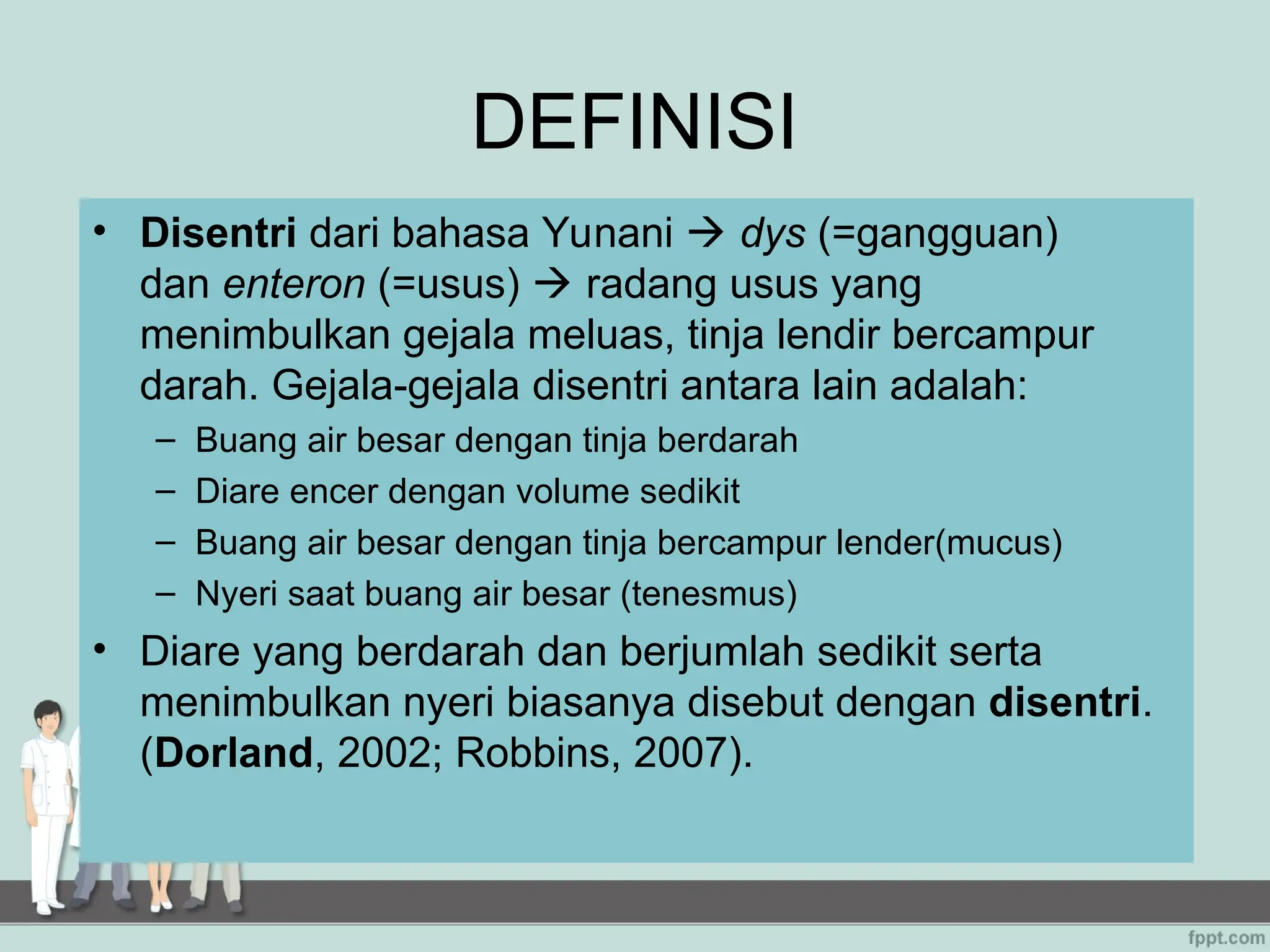 All about disentri, pengobatan, dan pencegahan | PPT