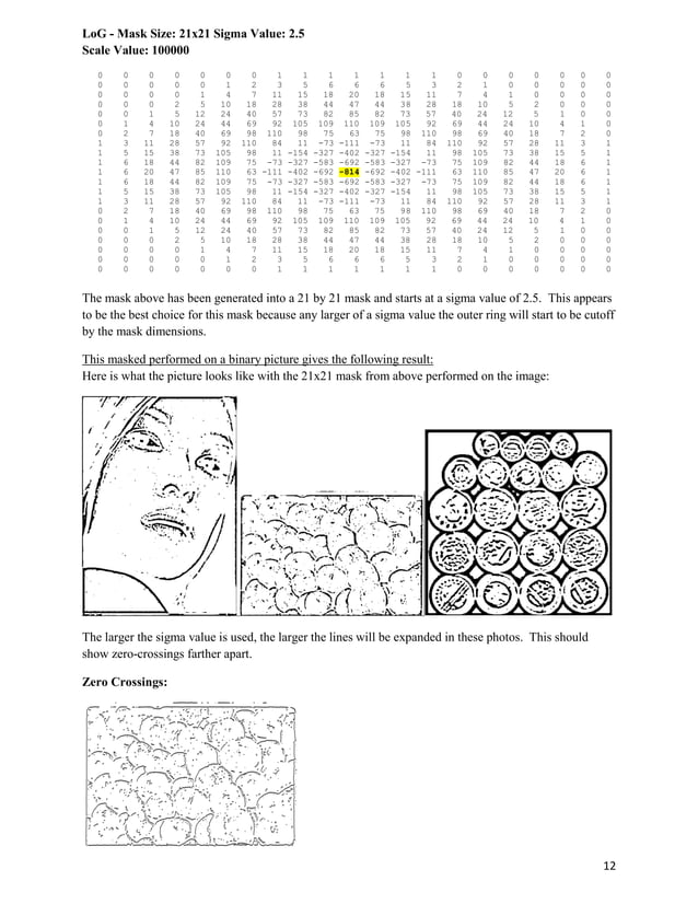 JonathanWestlake_ComputerVision_Project1 | PDF