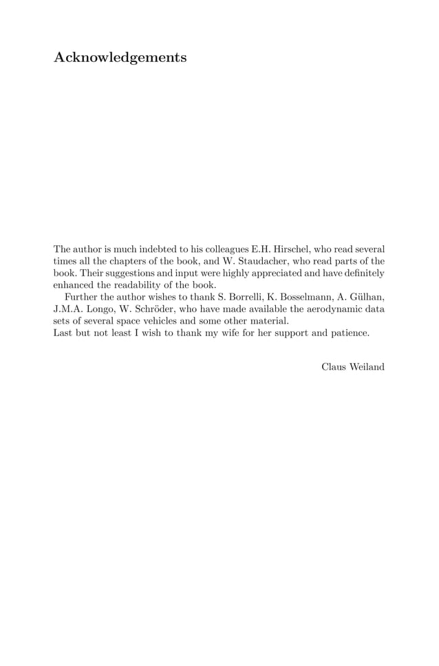 Aerodynamic Data of Space Vehicles | PDF