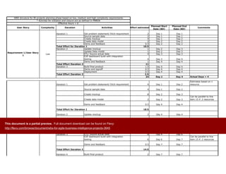 WBS for Agile Business Intelligence Projects | PDF