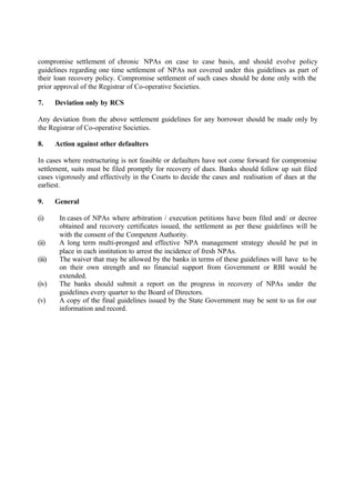 RBI GUIDELINES: CREDIT CONTROL AND OTHER MEASURES FEBRUARY 2003 | PDF