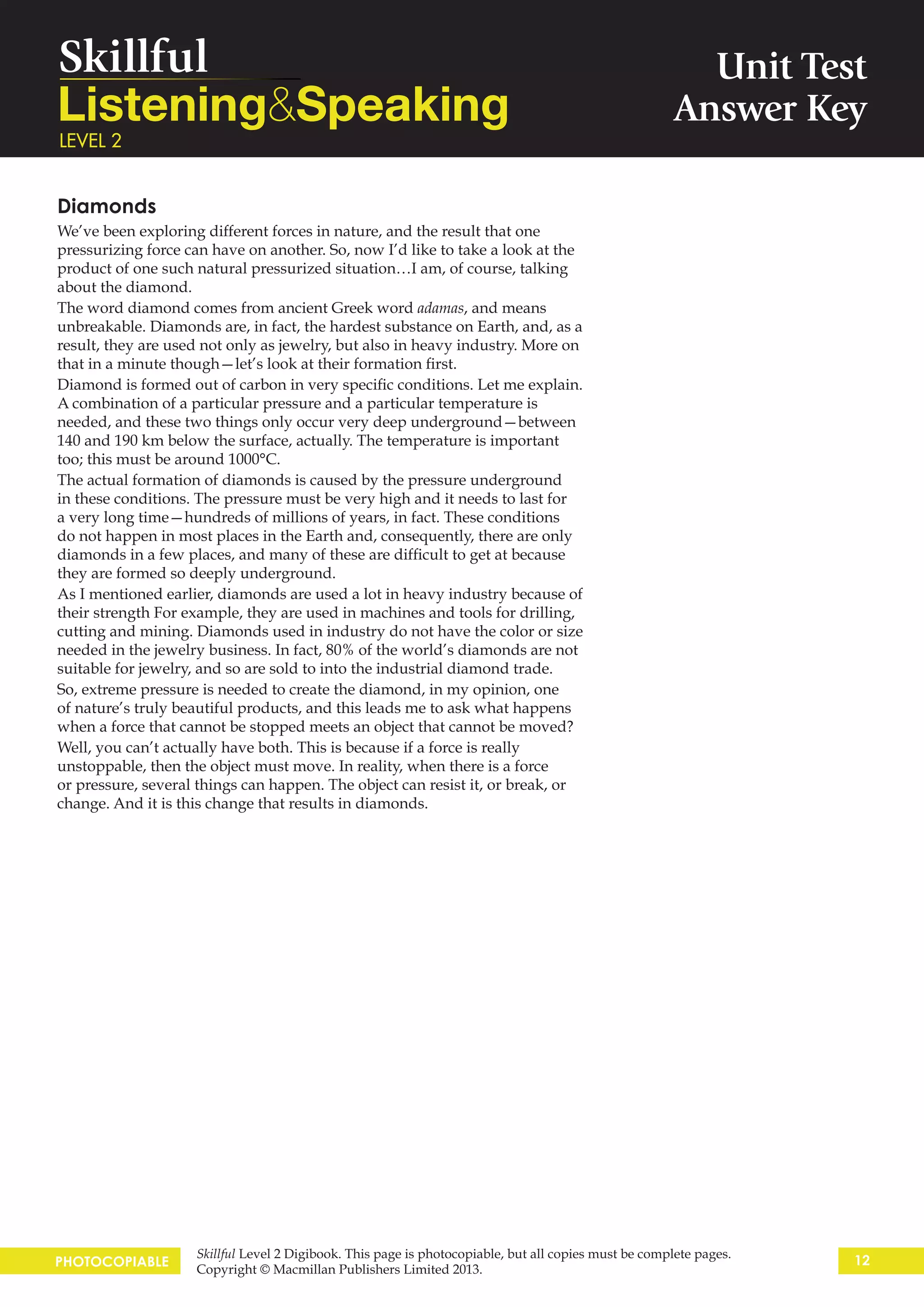 Skillful Level 2 LS answer-key | PDF