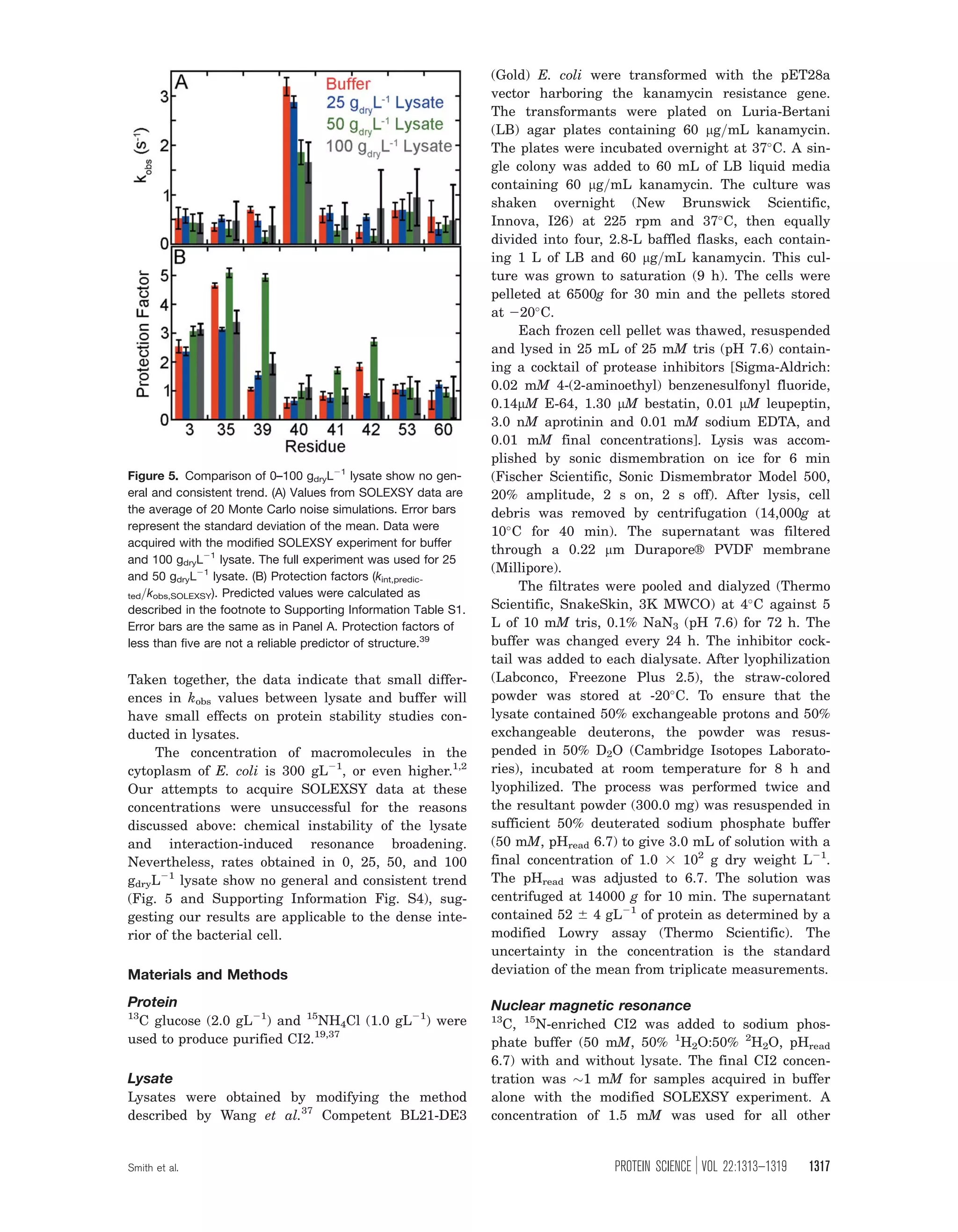 Smith_ProteinScience_2013 | PDF