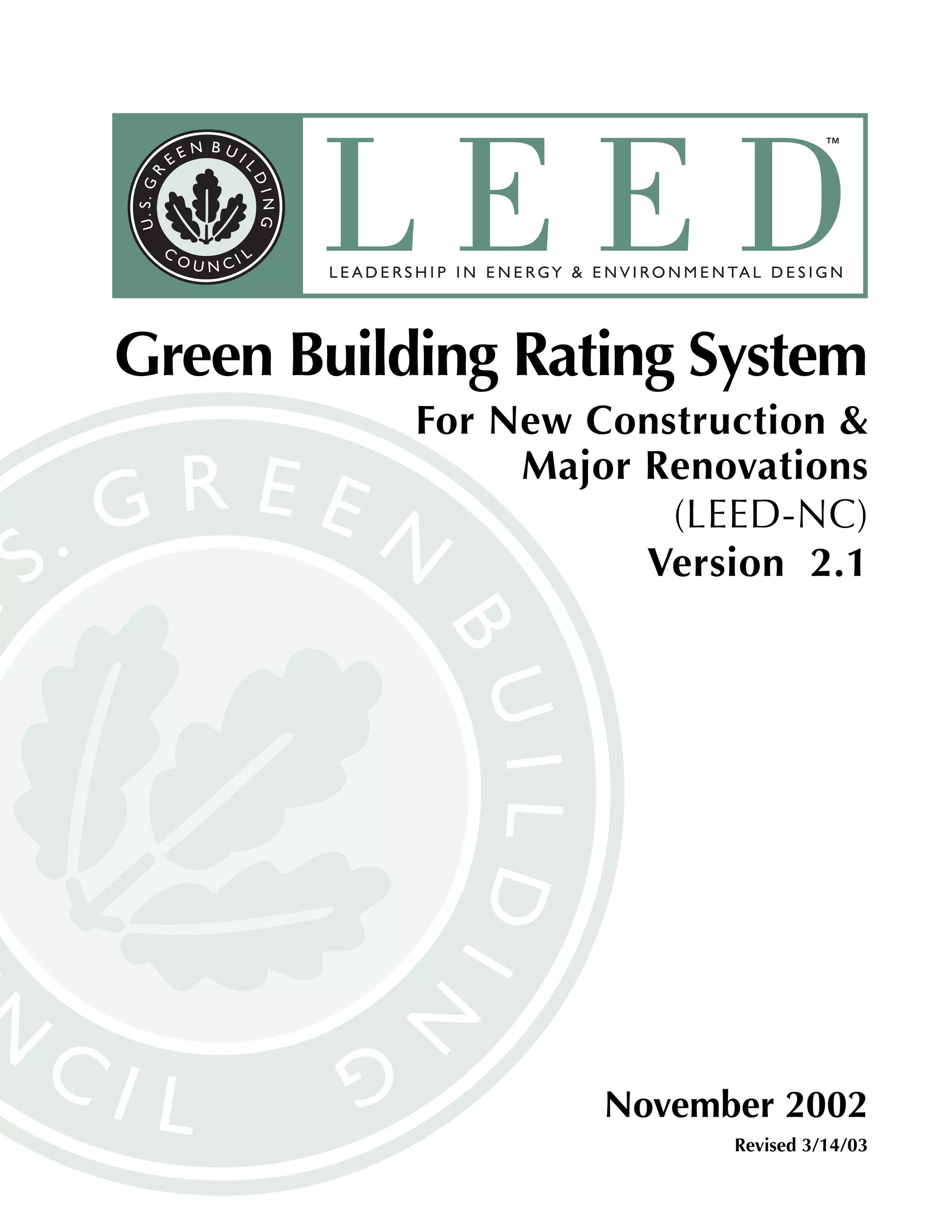 LEED | PDF