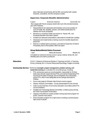 Resume for lhb final | PDF