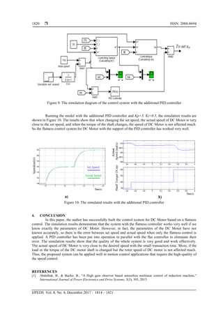 The Control Structure for DC Motor based on the Flatness Control | PDF