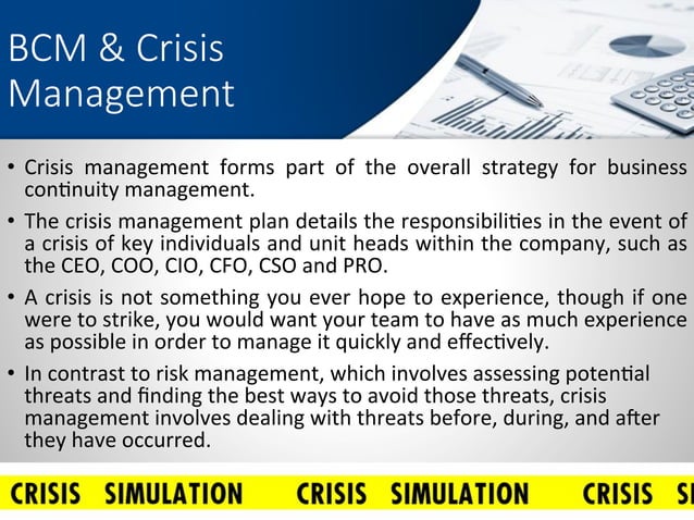 Crisis Simulation and BCM Preparedness | PDF | Management Consulting ...