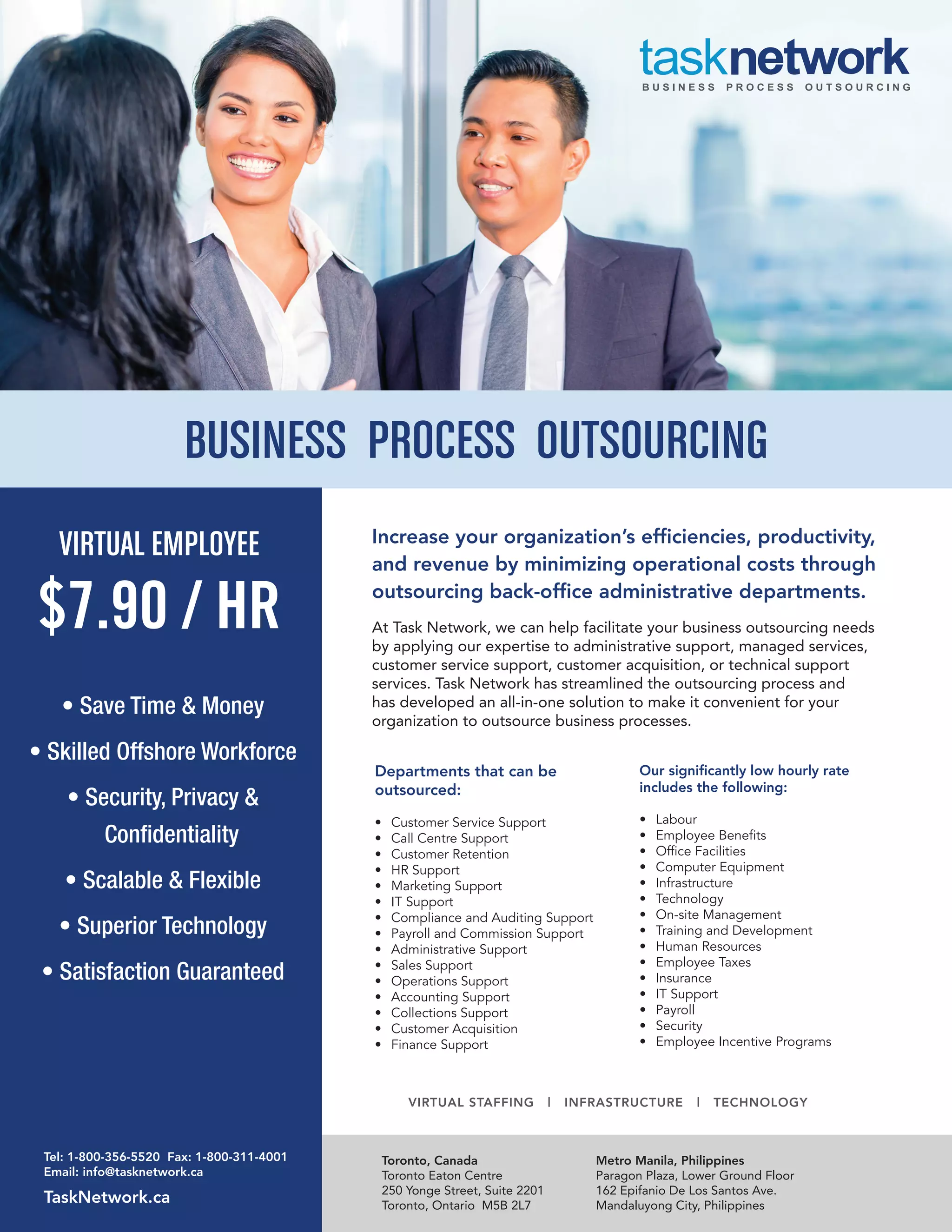 Task Network Inc. Flyer | PDF | Free Download