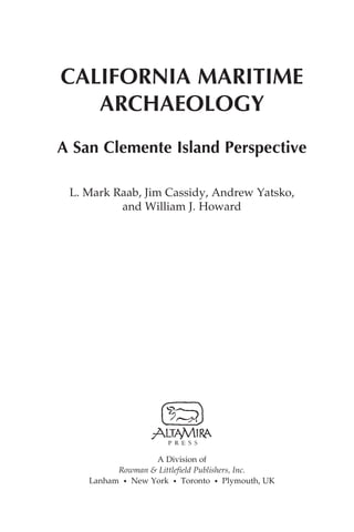 california-maritime-archaeology-a-san-clemente-island-perspective | PDF