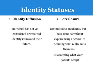 Identity Development Within Adolescence | PPTX | Parenting Teens ...