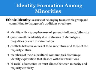 Identity Development Within Adolescence | PPTX