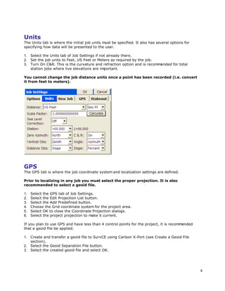 36591202 carlson-surv ce-getting-started-tutorial | PDF