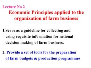 365 new Lect No 2 Economic principles.ppt365 new Lect No 2 Economic ...