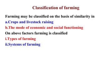 365 new Lect No 3 Types & Systems of Farming.ppt 365 new Lect No 3 ...