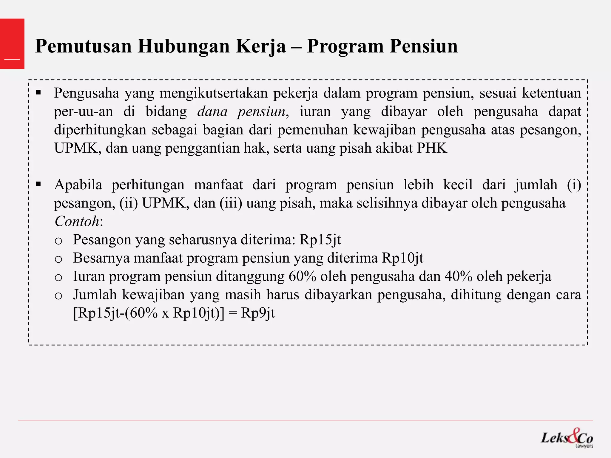 Hukum Ketenagakerjaan Pasca UU Cipta Kerja | PPTX